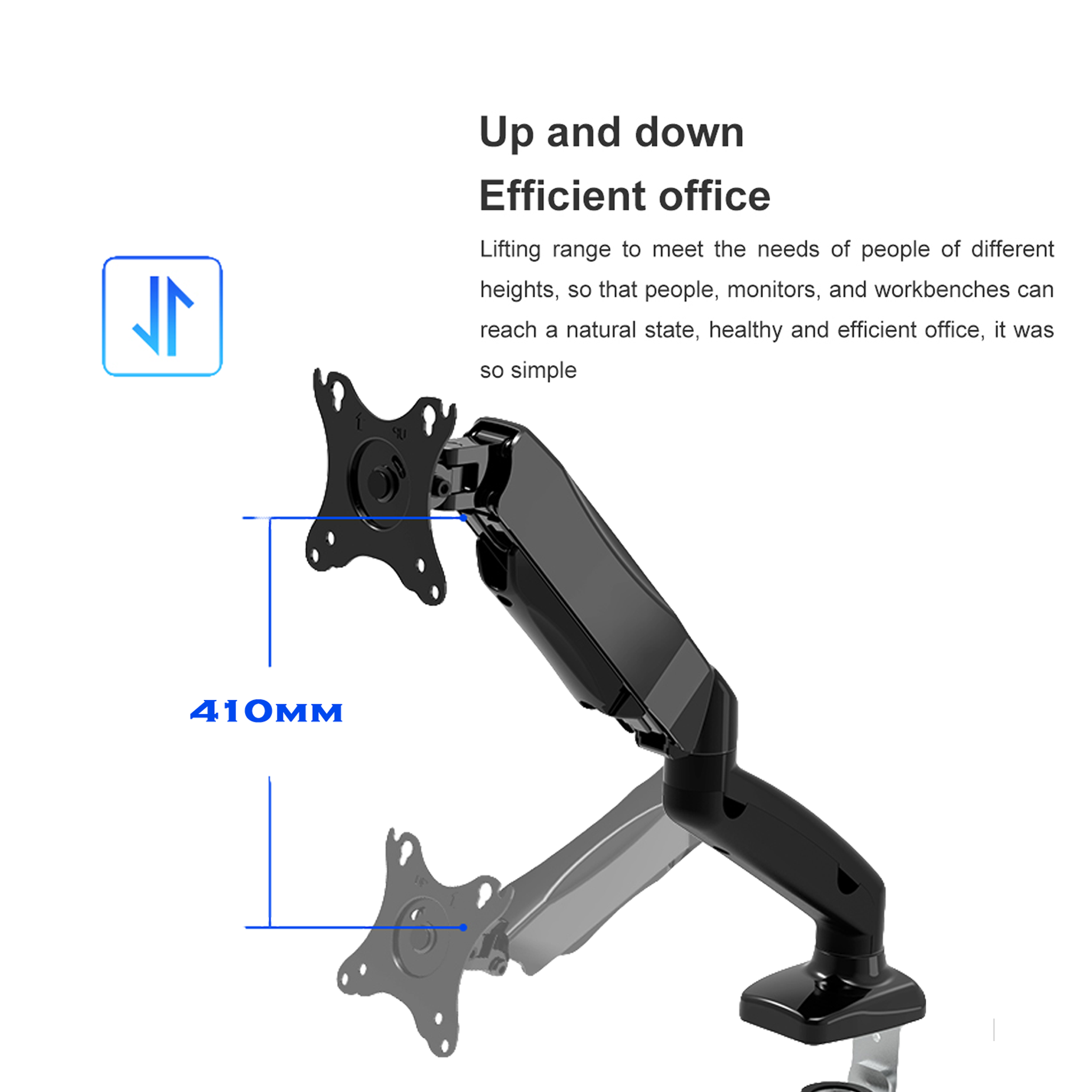 Single Monitor Arm – UNIVERSE GAMING LOGIC